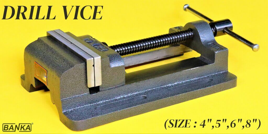Drill Machine Vice - 4 To 8 Inch - Banka Machine